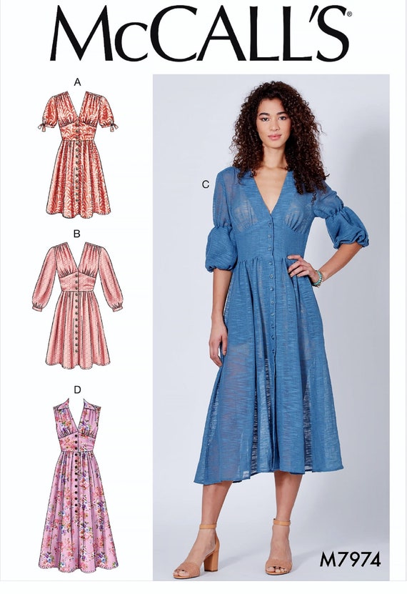 Sewing Pattern Women's Dress Pattern Misses' Dress | Etsy