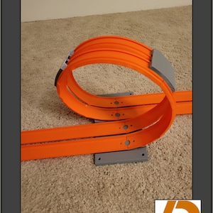 Dual-track Loop for Hot Wheels Cars and Monster Trucks (3D Printable ...