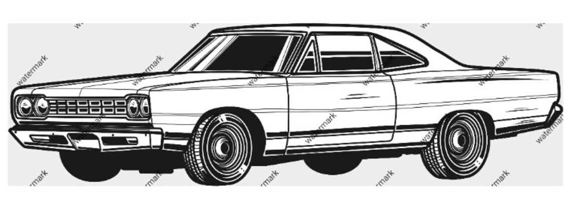 1968 Plymouth Roadrunner Digital Download - Etsy