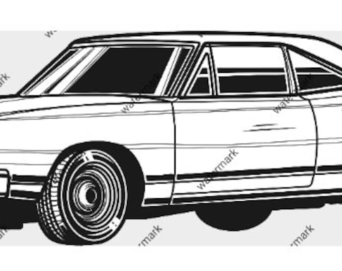 Car 1979 Chevy Chevrolet Malibu Wagon Png Illustration Vector - Etsy