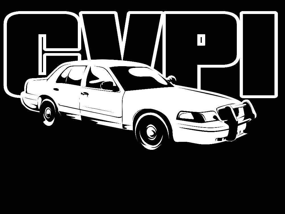 Drawing Of Ford Crown Vic Police Car