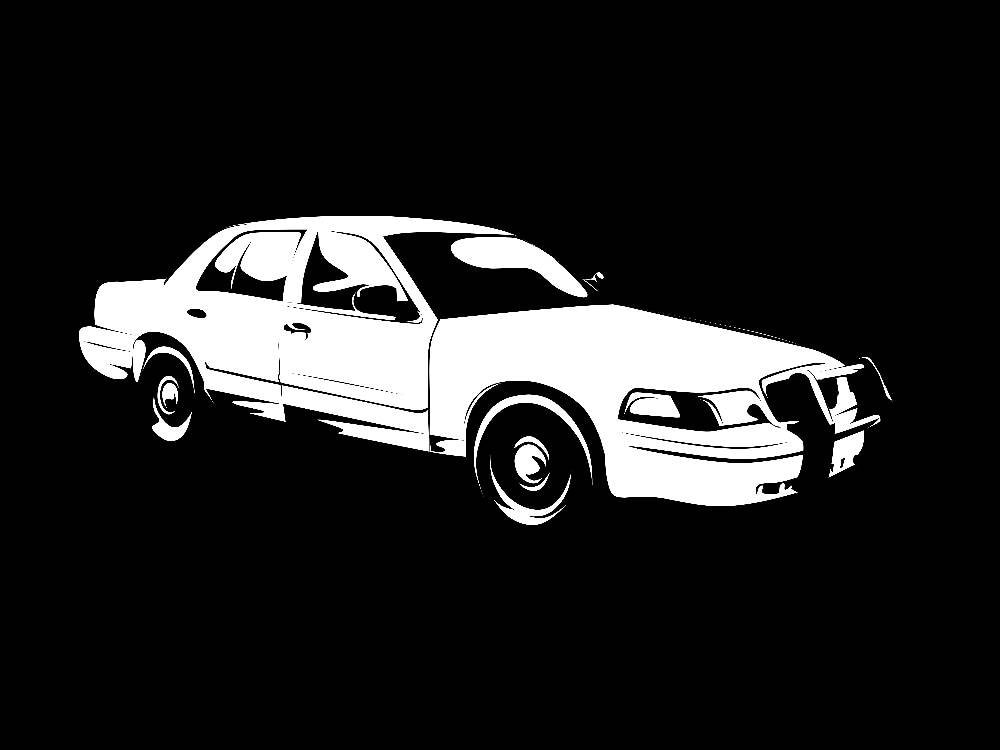 Crown Vic Drawing