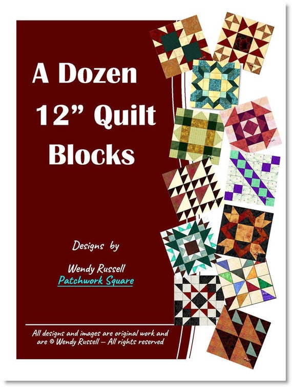 12 Inch Block Patterns Easy Quilt Triangles And Stripes 12 Inch Quilt