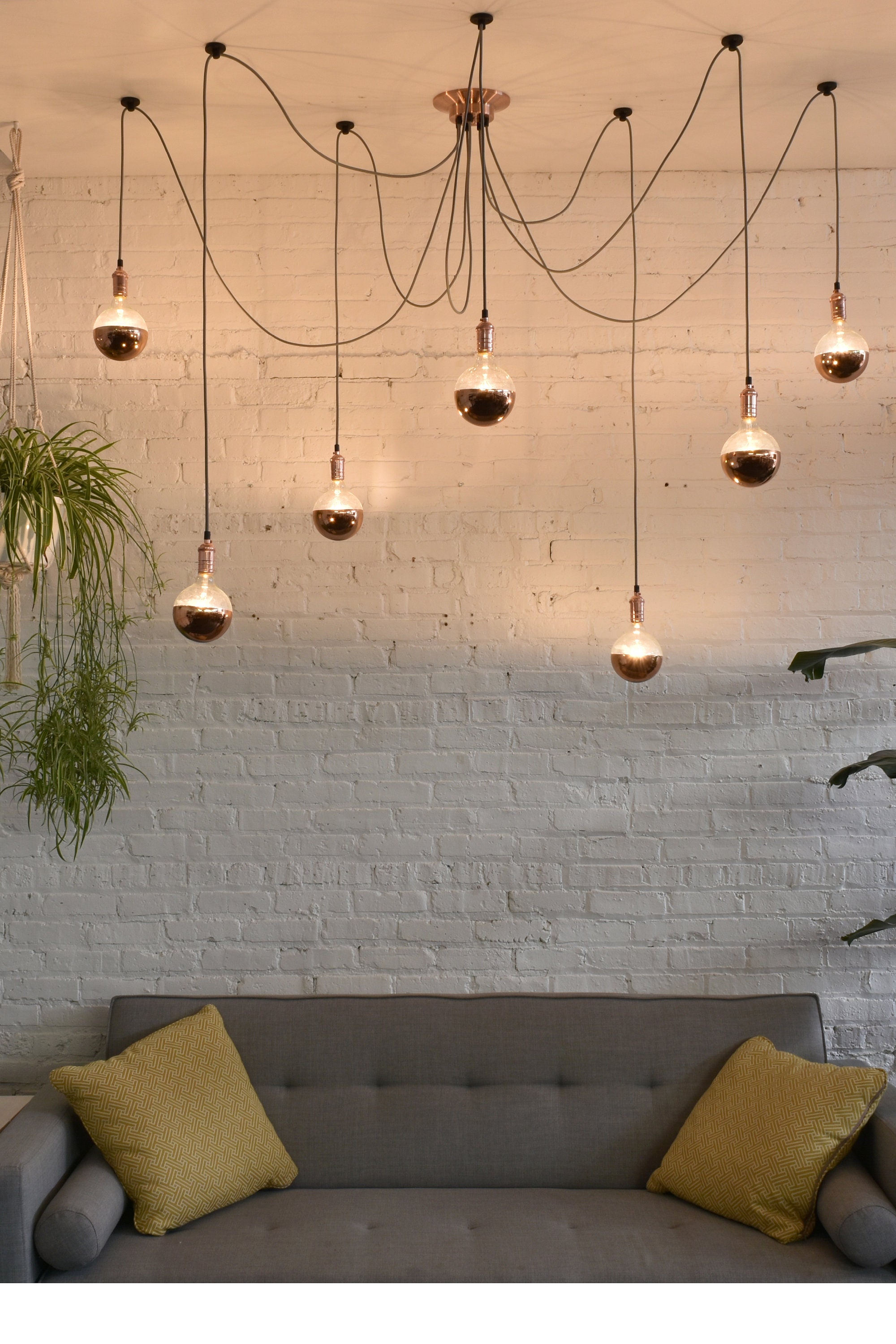 Chrome Dipped LED Globe Bulbs - Mirror Half Bulb - Copper, Gold or ...