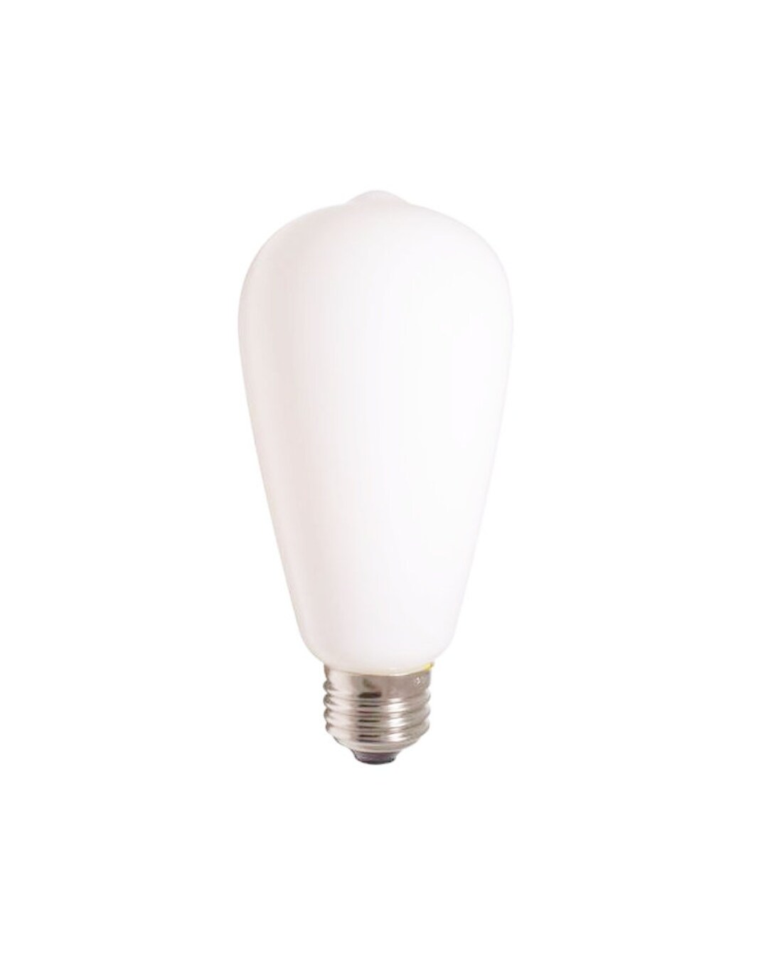 LED White Edison Bulb - White Light 3500K - E26 - Modern Lighting ...