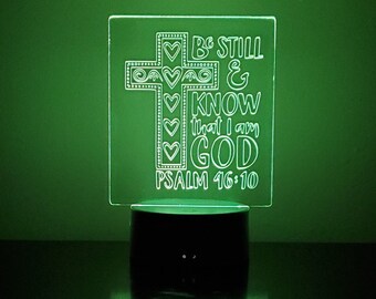 Christian Led Light - Etsy