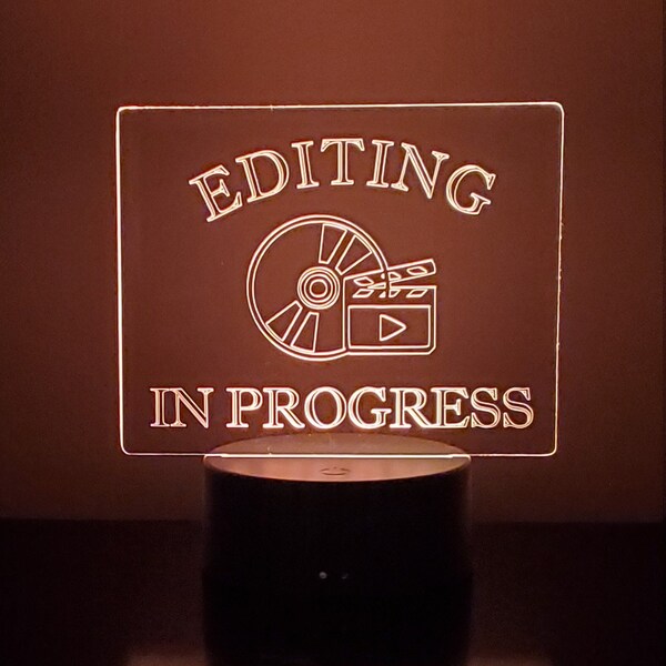 Filming in Progress Sign - Etsy