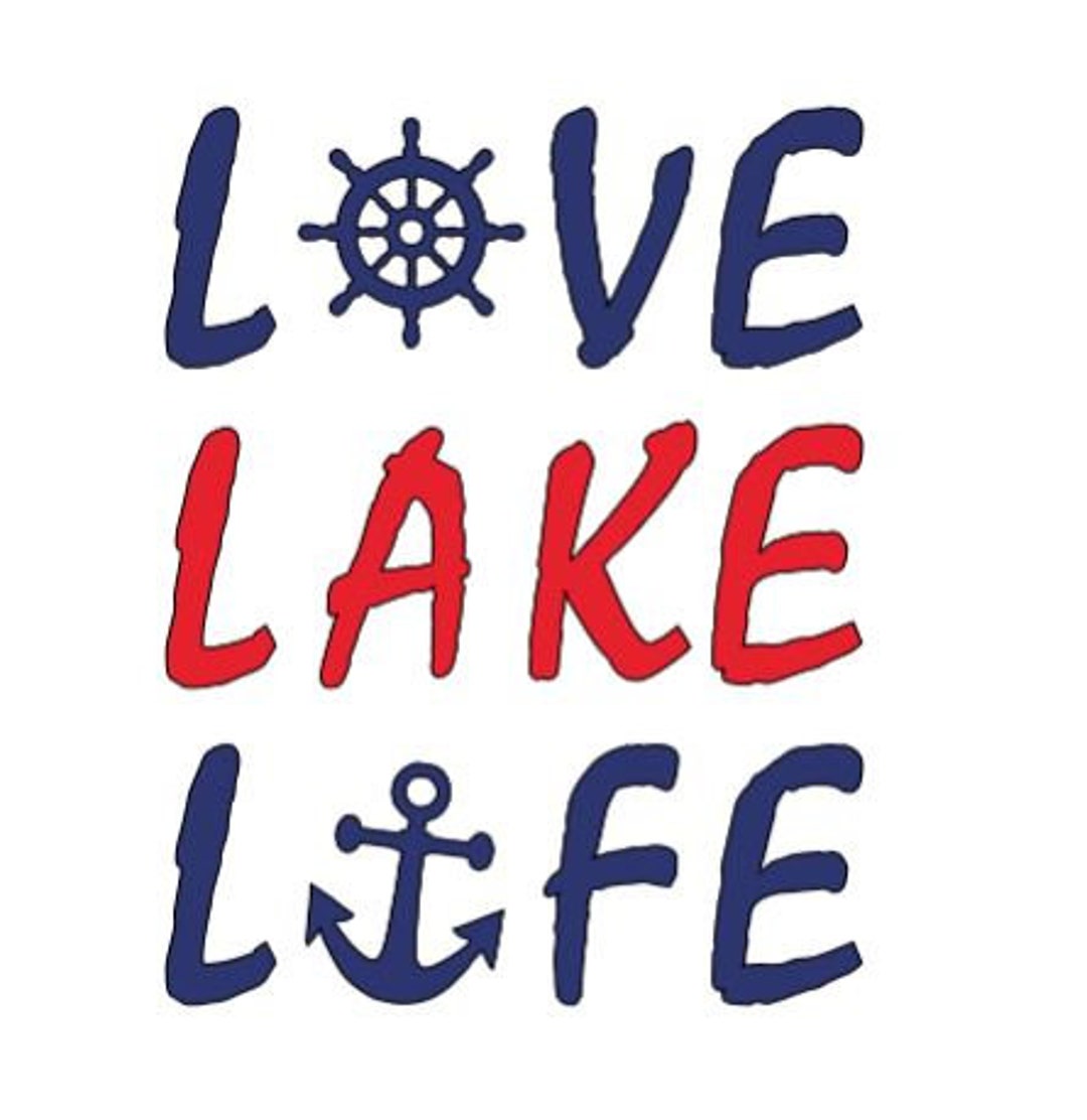 Love Lake Life, Lake Life, Beach, Tumbler, Yeti, Nautical, Gift ...