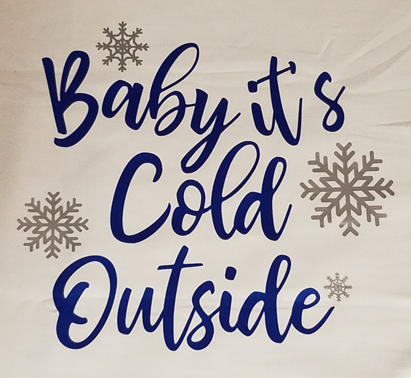 Baby It's Cold Outside Decal, Christmas, Holiday, HTV or Vinyl Decal ...