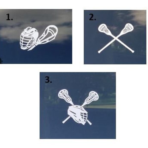 Lacrosse Decal - Etsy