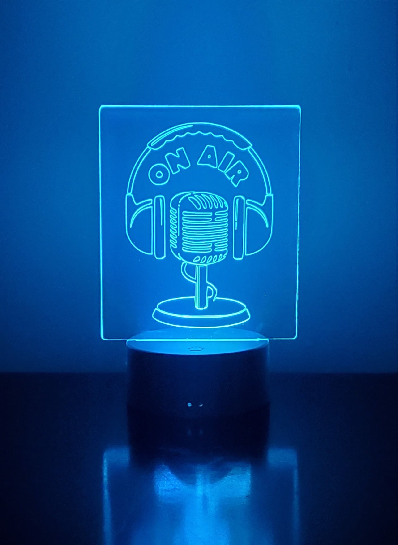 ON AIR Led Light Engraved Light Editing Studio Recording - Etsy