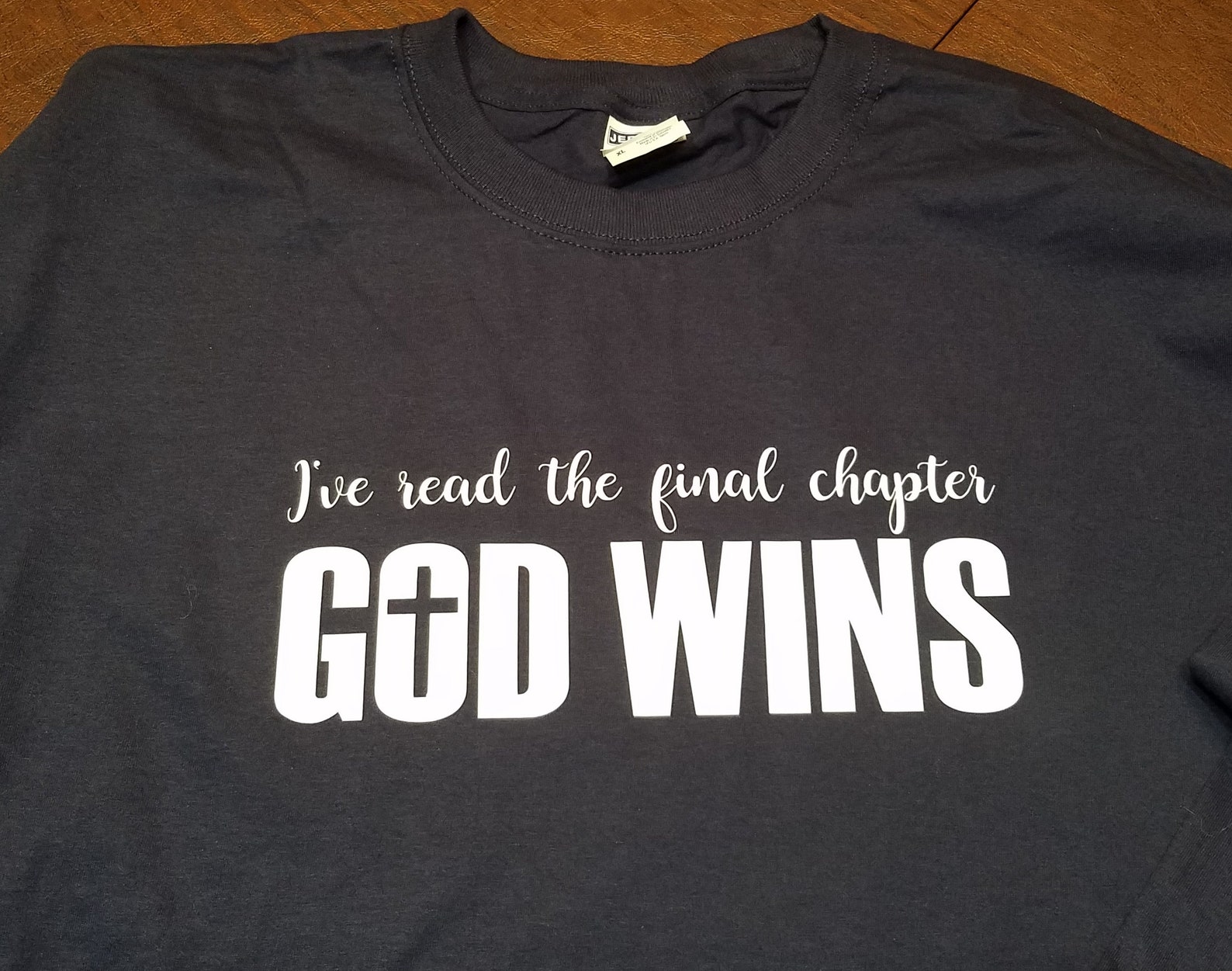 I've Read the Final Chapter God Wins Religious Saying - Etsy