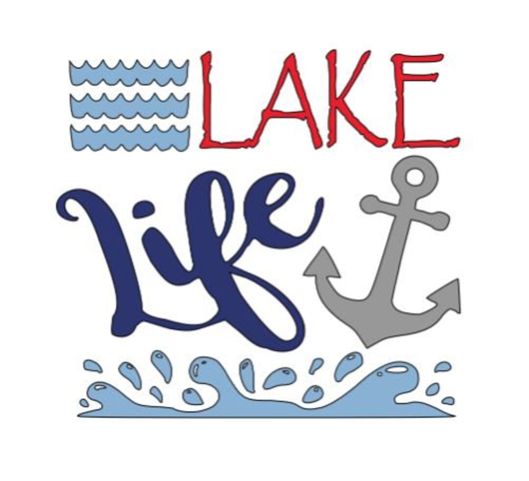 Lake Life, Beach, Tumbler, Yeti, Ozark Trail, Gift, Housewarming ...