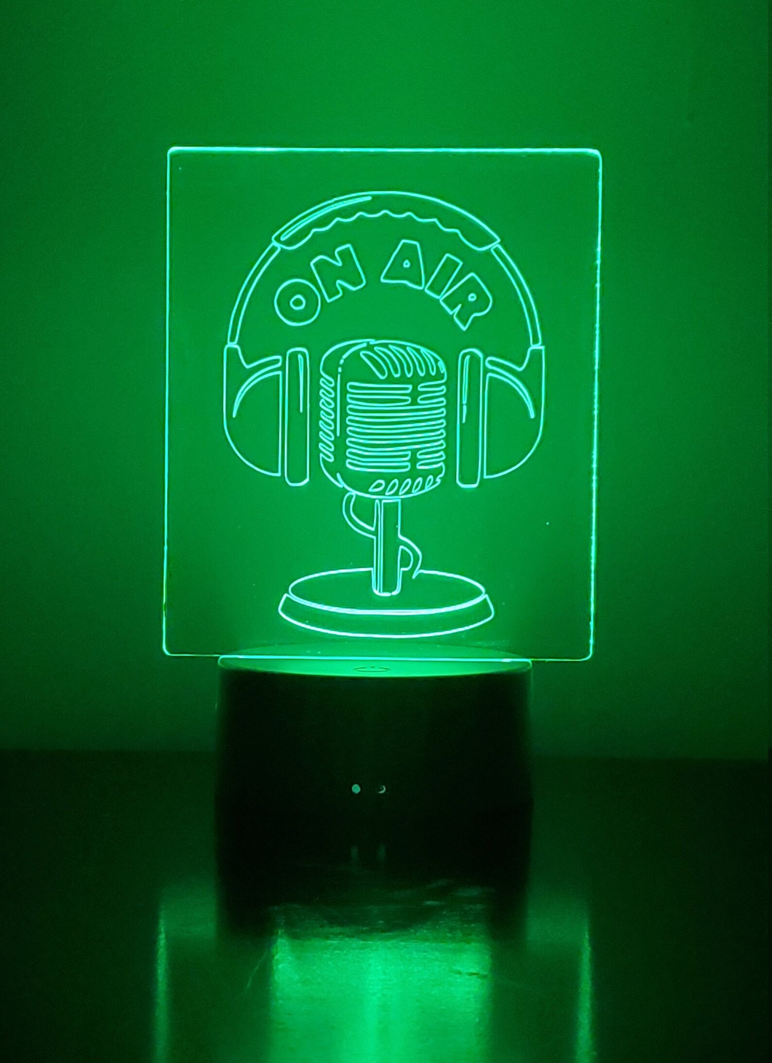 ON AIR Led Light Engraved Light Editing Studio Recording - Etsy