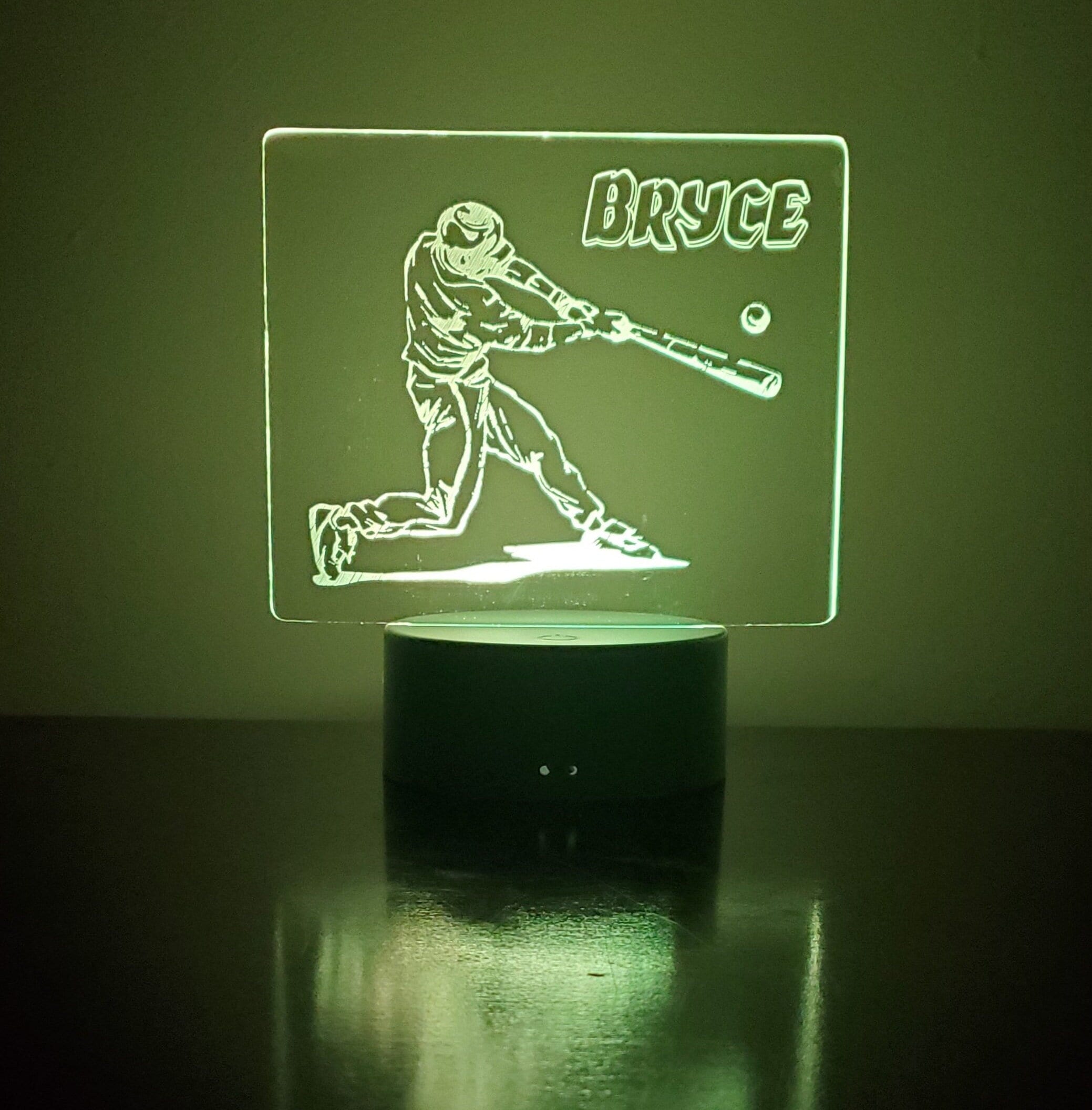 Personalized Baseball LED Light Baseball Gift Sport Gift - Etsy
