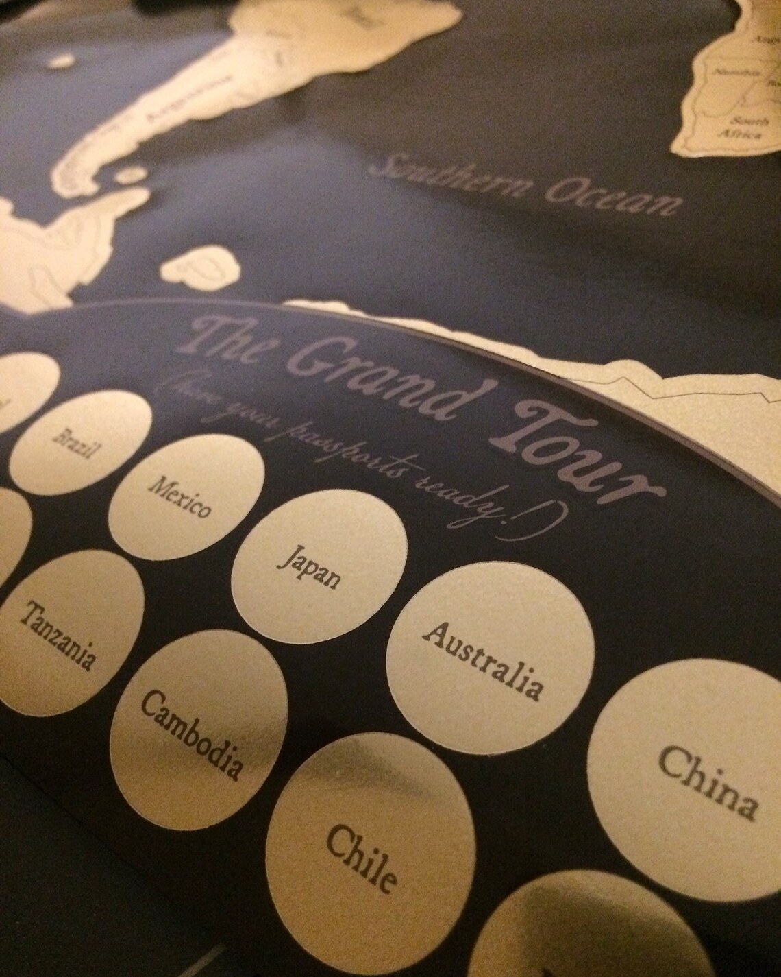 Scratch off World Map Poster Travel Journal as Travel Decor / | Etsy Canada