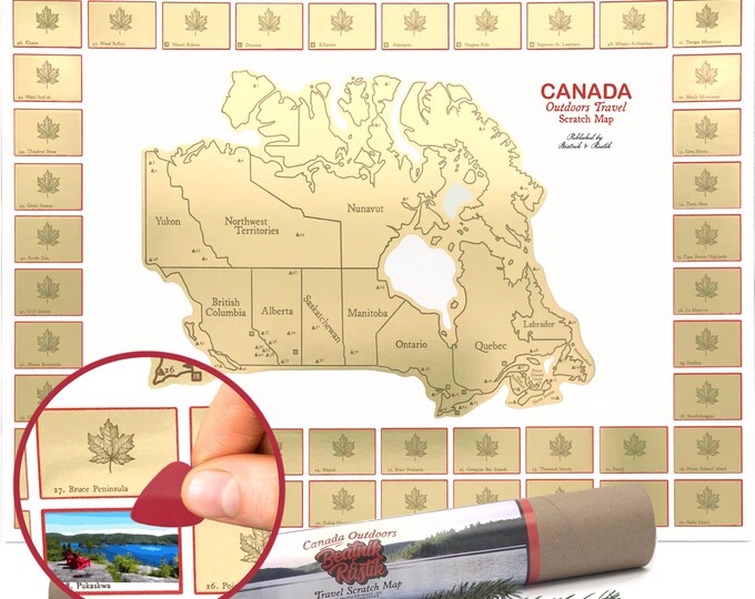 Scratch Map World Poster, Travel Journal Scratch off / Carte Du Monde à ...