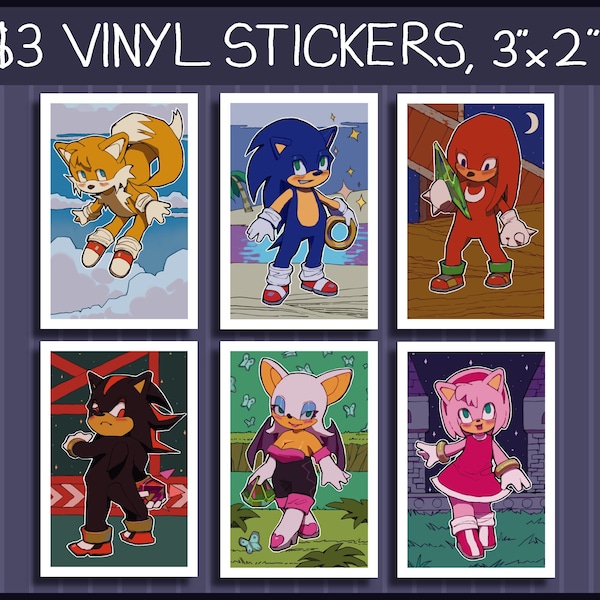 Sonic Adventure Sticker - Etsy