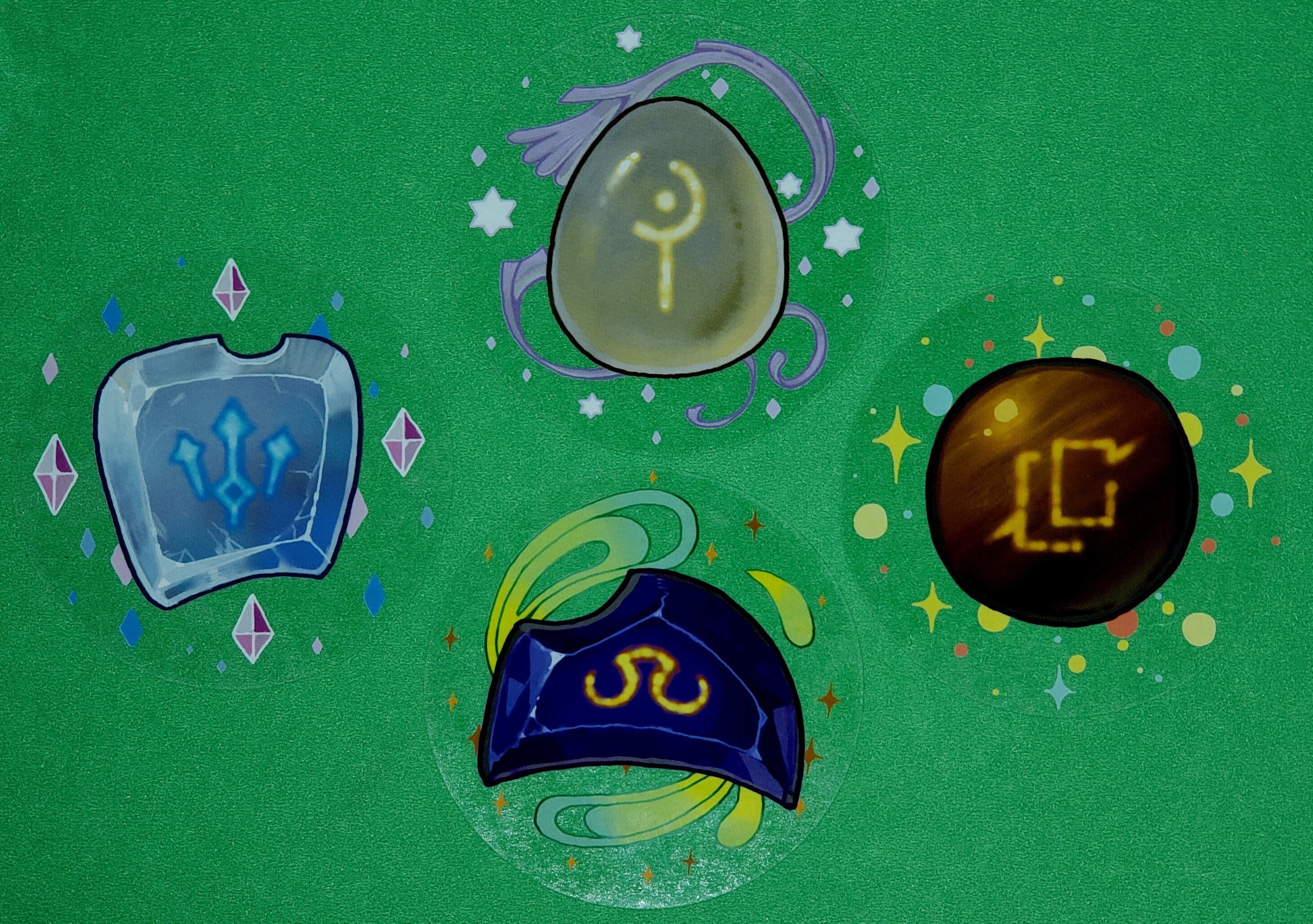 FFXIV Soul Crystal Stickers - Etsy