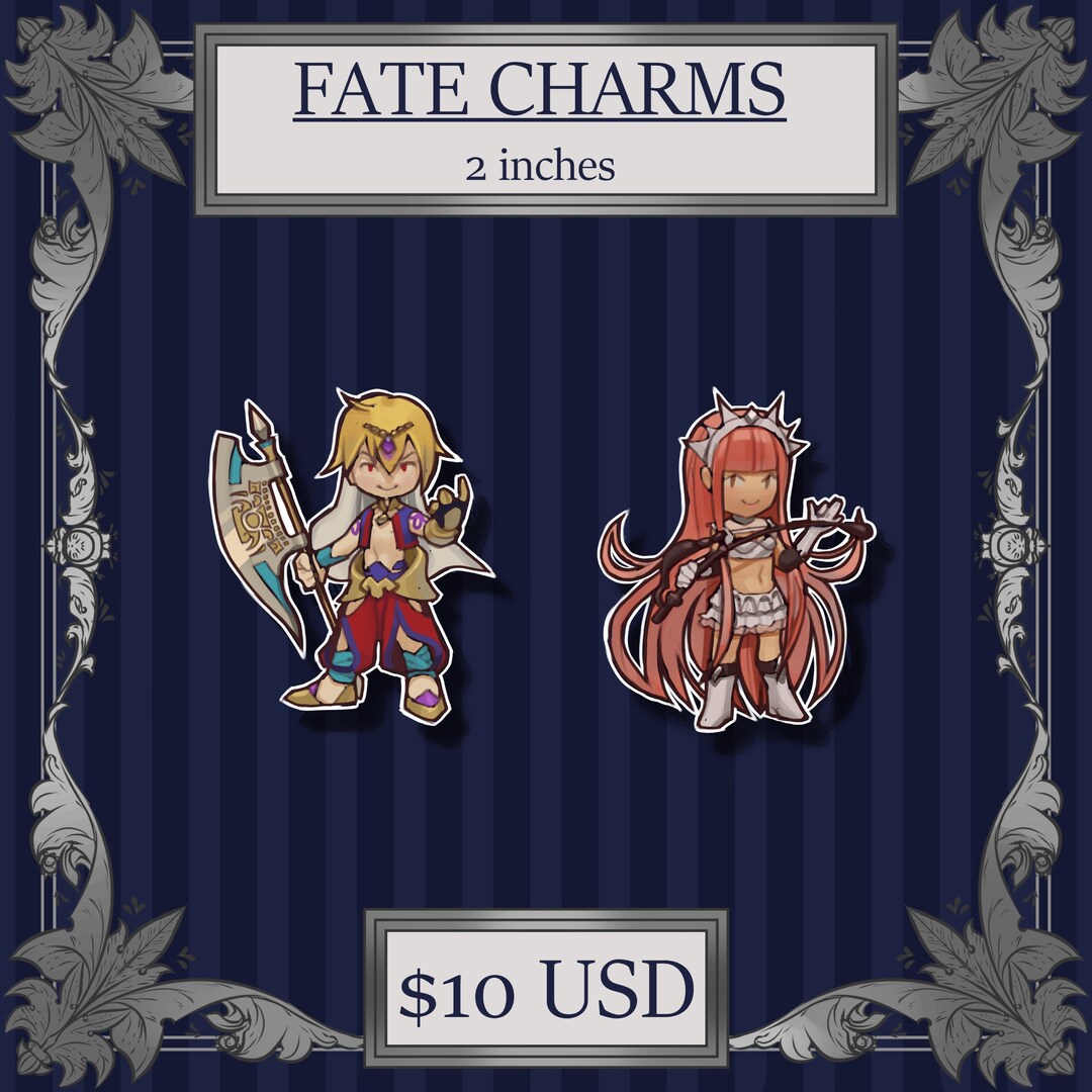 Fate Charms - 2 Inches - Etsy