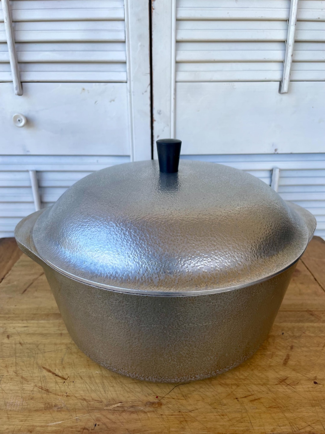 Vintage Club Aluminum 4 1/2 Quart Stock Pot/ Dutch Oven With Lid, 1950 ...