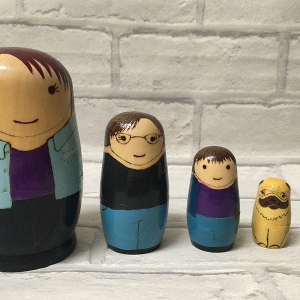 Custom Nesting Dolls - Etsy UK