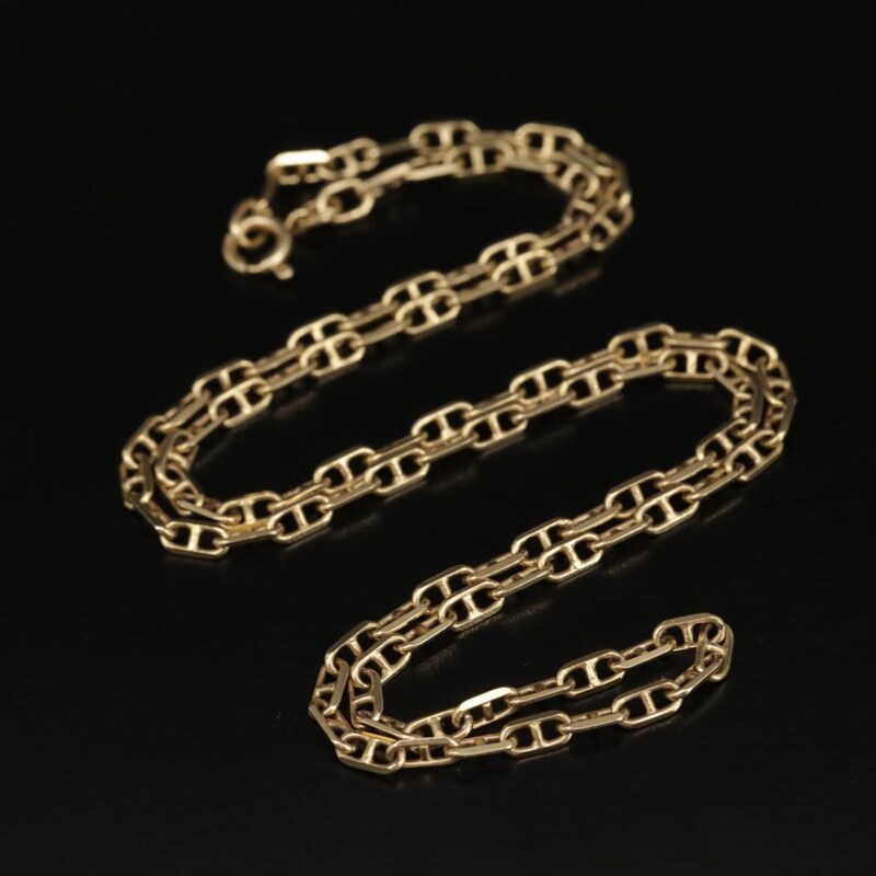 Chain Link Necklace - Etsy