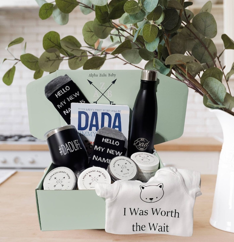 New Dads Gift Box: LGBTQ Parent Gift Set With Body Butter & Baby ...