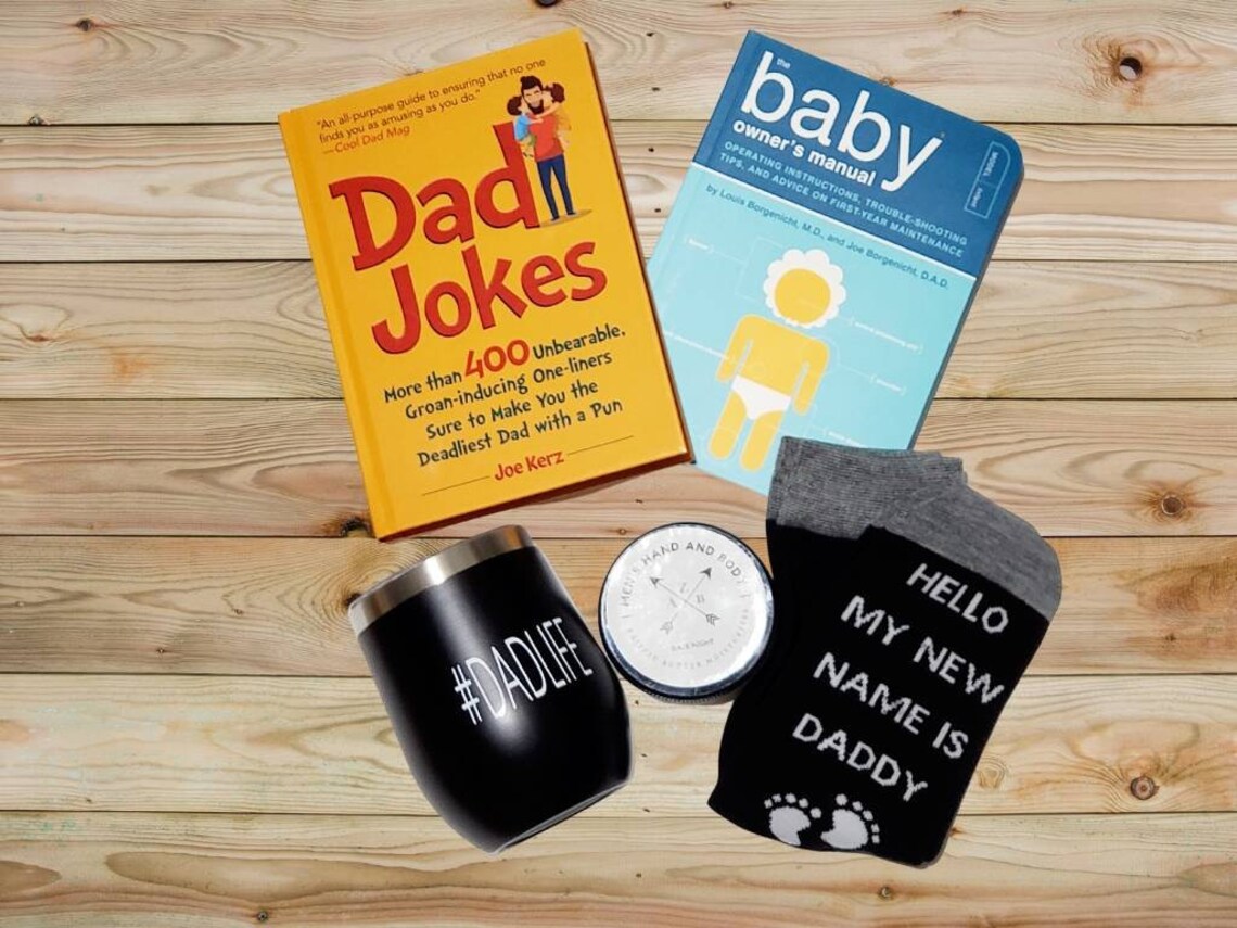 New Daddy Gift Box Dad Gift Basket Pregnancy Gift Gift for - Etsy