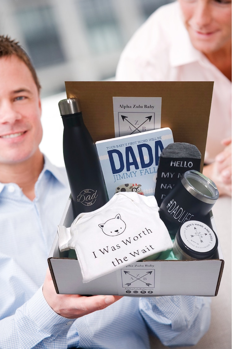 New Dads Gift Box: LGBTQ Parent Gift Set With Body Butter & Baby ...