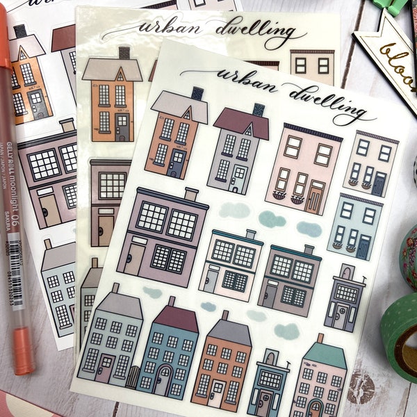 Row Houses - Etsy