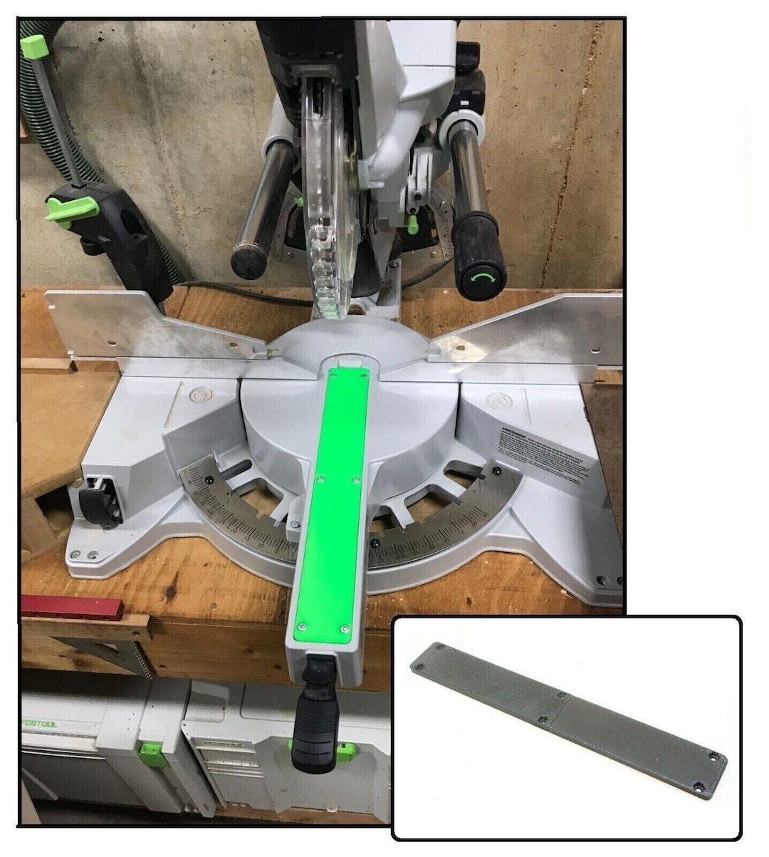 Zero Clearance Insert for Festool Kapex KS 120 / KS 88, Free Shipping ...