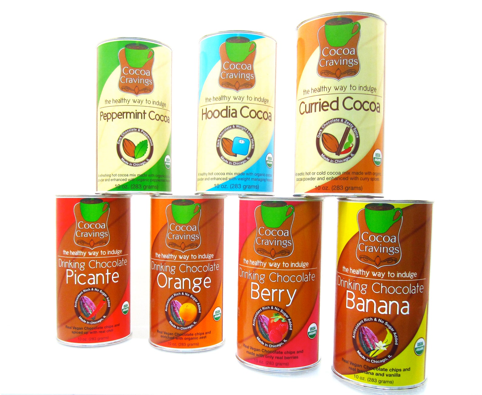 Hot Chocolate Mix Superfood Blend of Amazon Cocoa & Berries. | Etsy