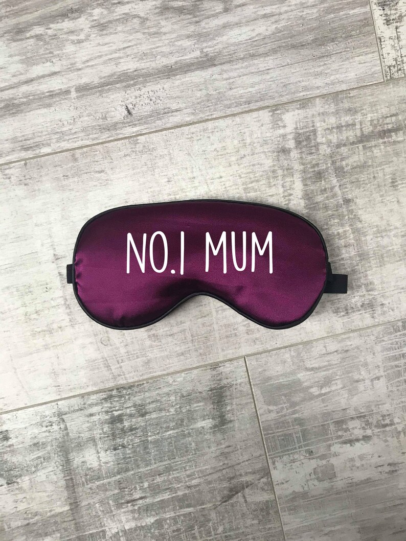 Mothers Day No.1 Mum Mom Mummy Personalised Luxury Eye Mask - Etsy