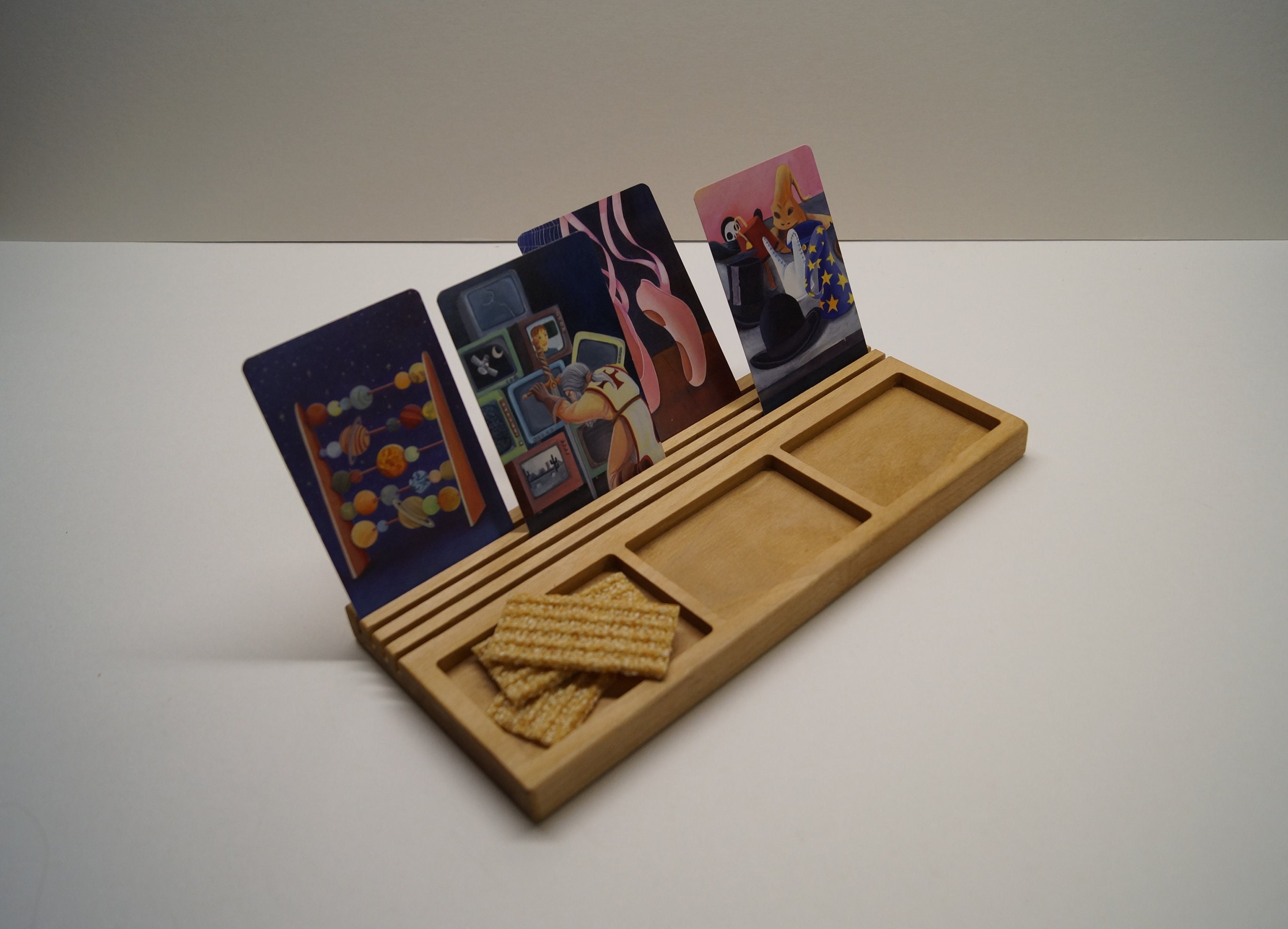 Universal Playing Card Holder With Pockets for Any Game - Etsy