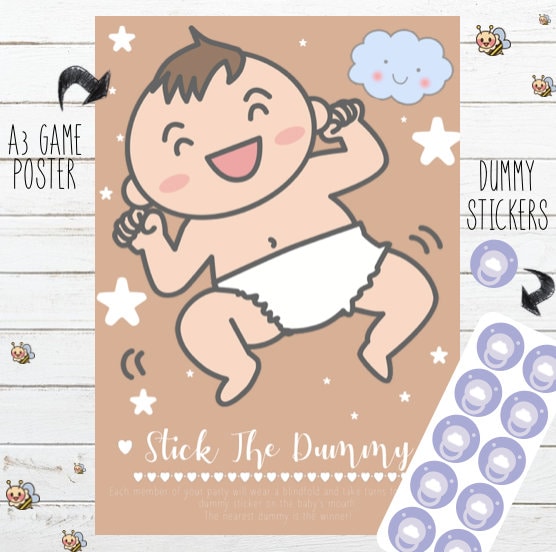 5 Game Party Pack Baby Shower Multipack Bundle 10 Player - Etsy UK