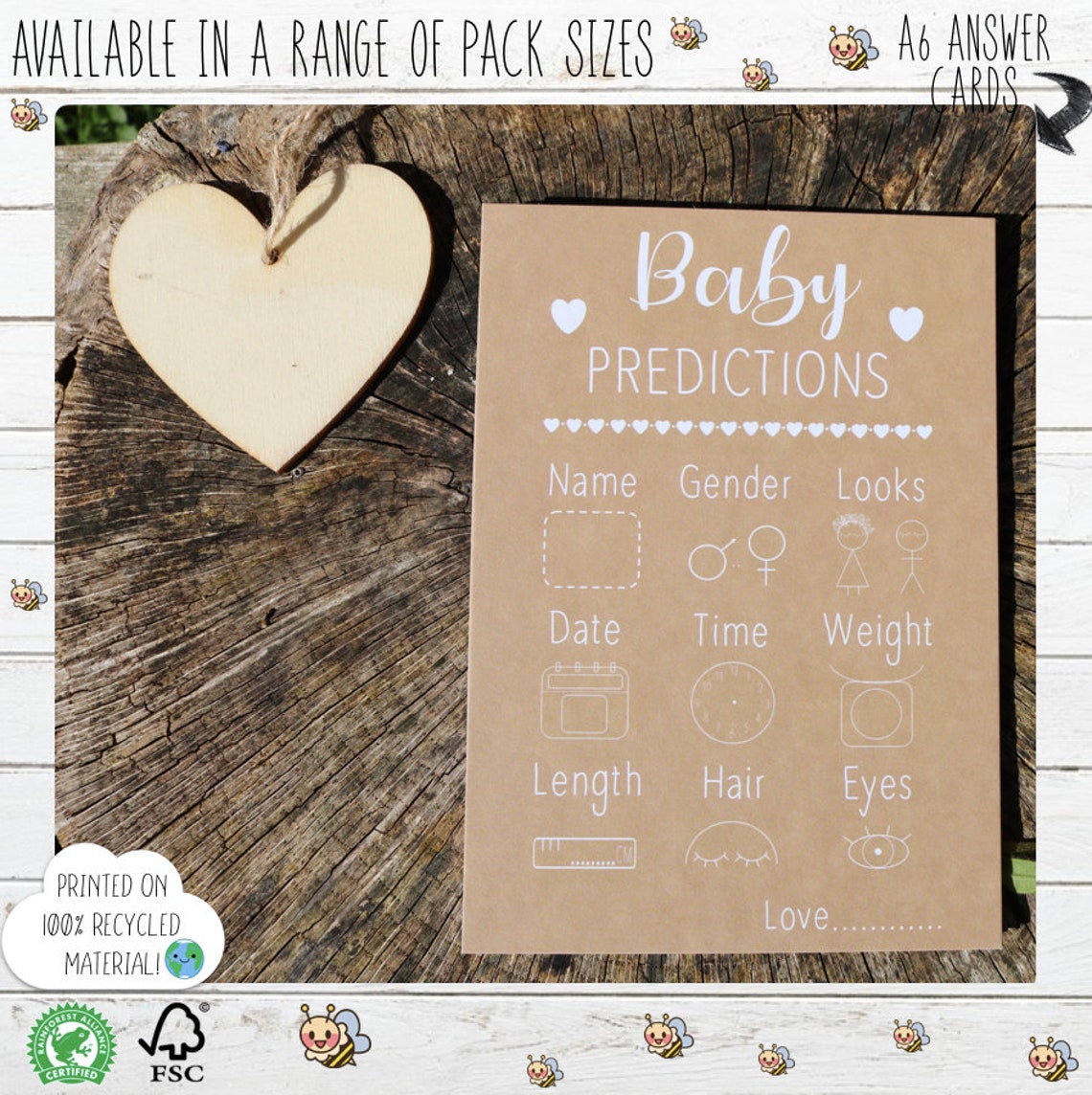 5 Game Party Pack Baby Shower Multipack Bundle 10 Player - Etsy UK