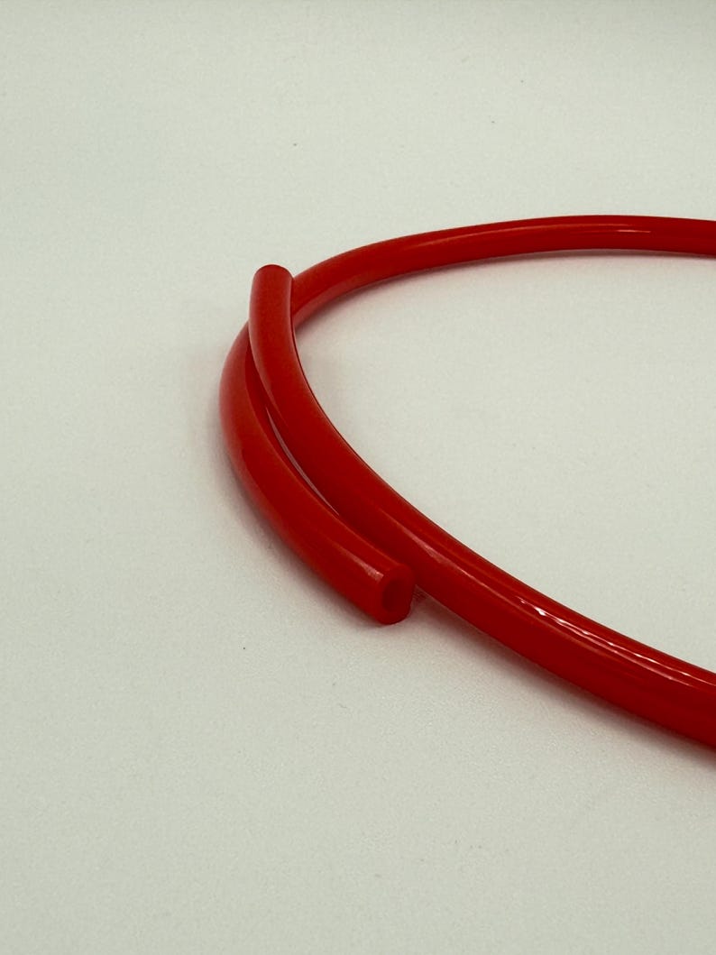 1/4” Red Tubing for Proton Pack by the Foot - Etsy