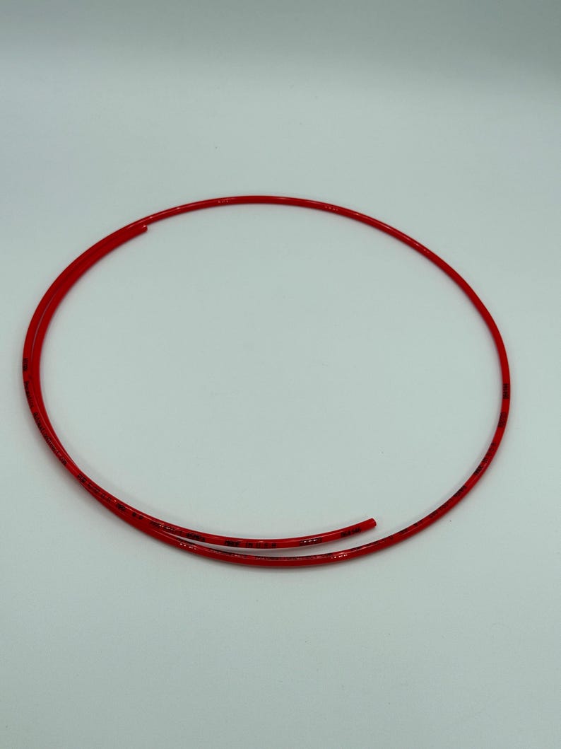 1/4” Red Tubing for Proton Pack by the Foot - Etsy
