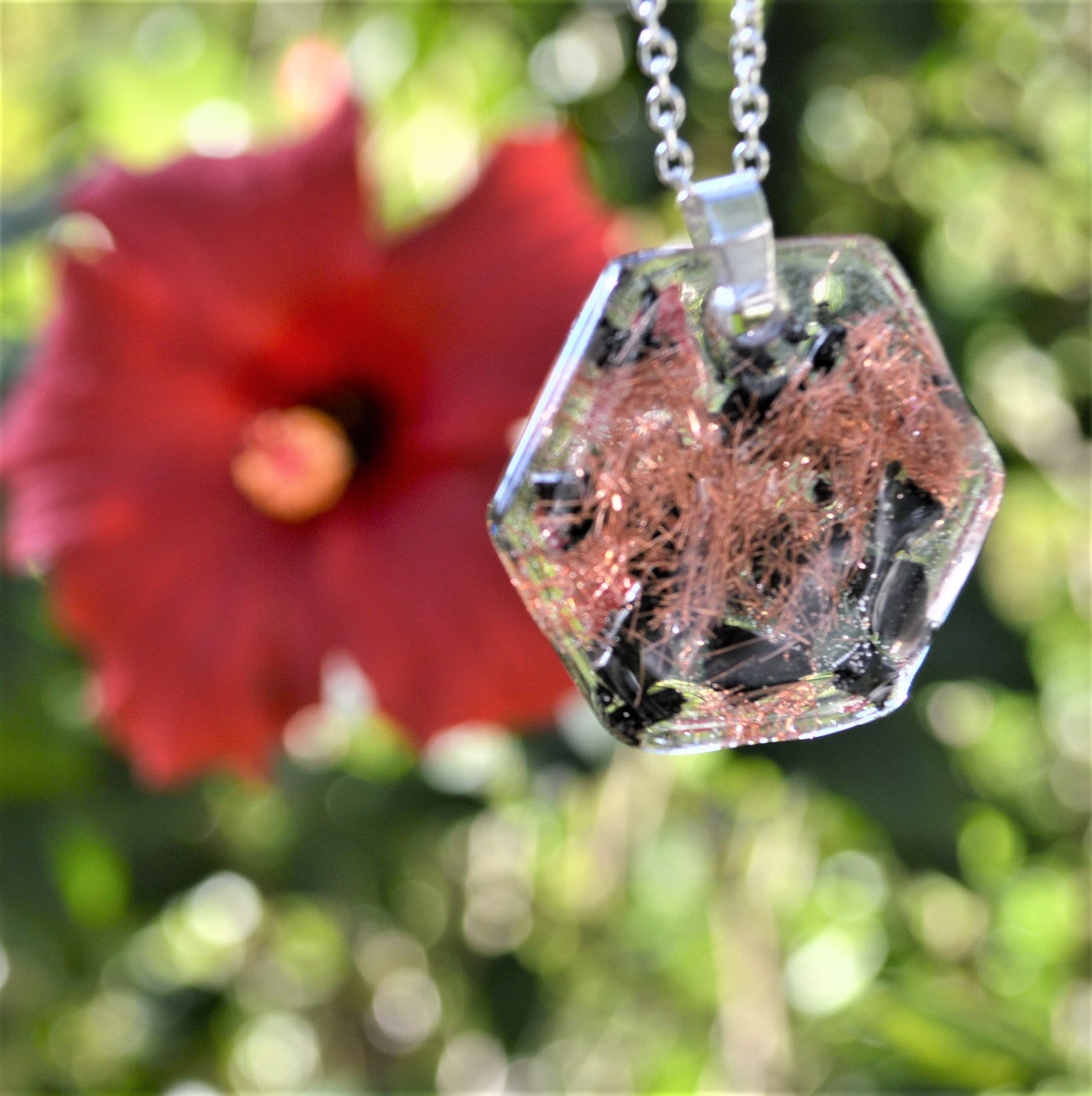 Orgonite Hexagon: Epoxy Resin Copper Elite Shungite 98% - Etsy