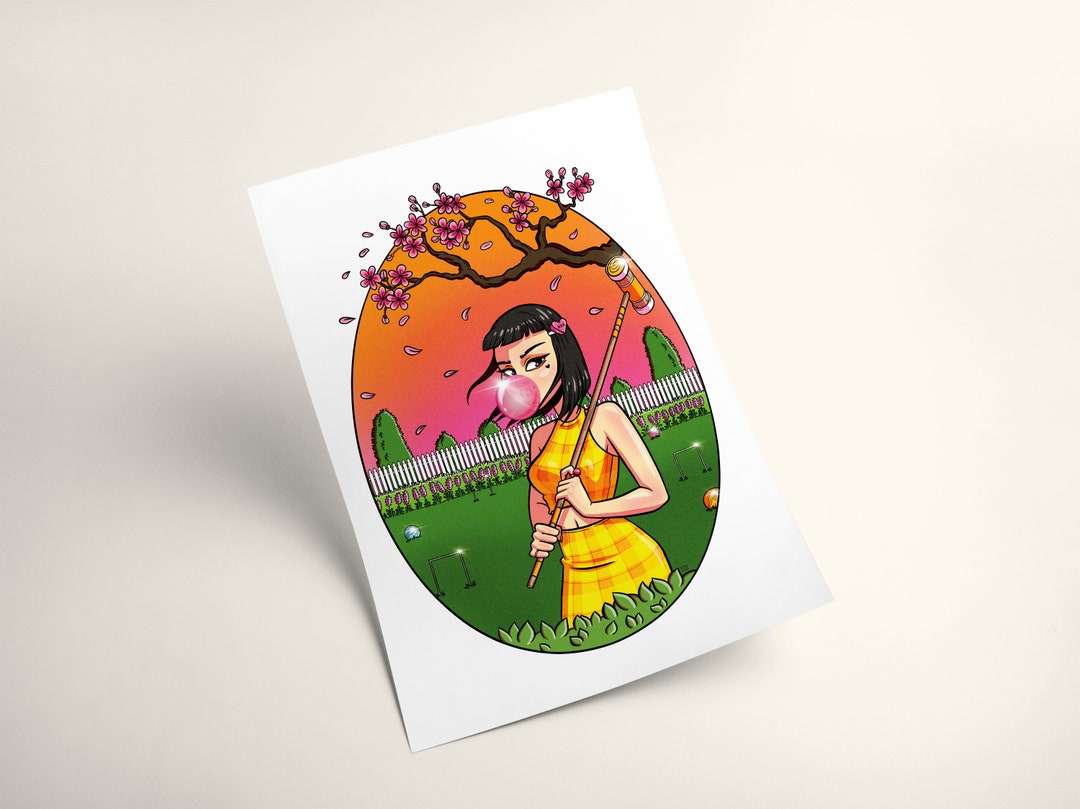 Spring Croquet | Art Print - Etsy