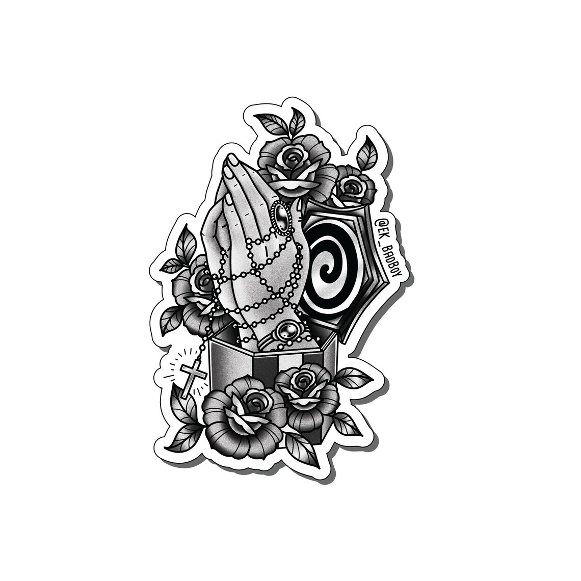 Prayer Hands the Conjuring Inspired 5 Vinyl Sticker - Etsy