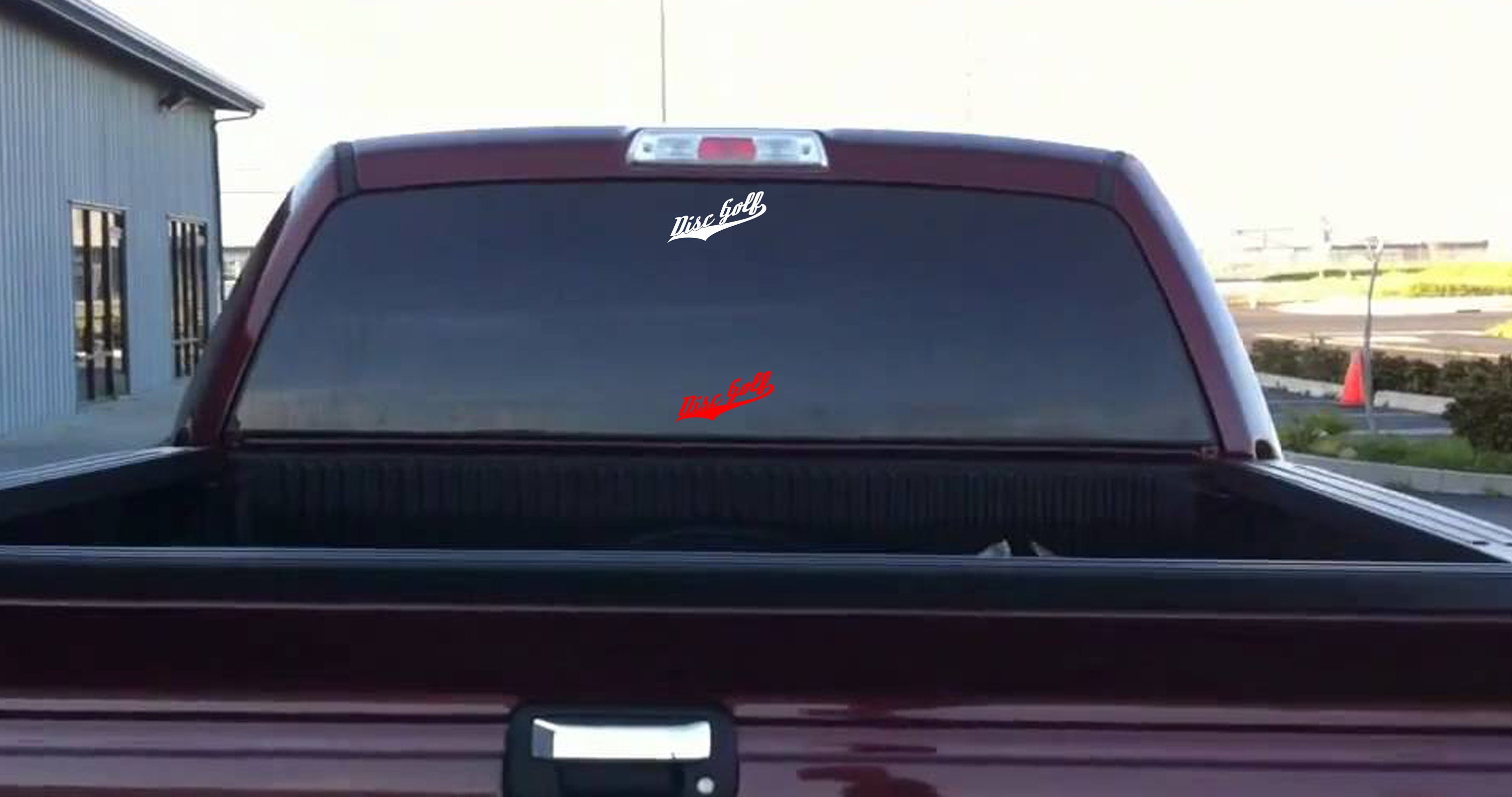 6" 4 Pack Classic Disc Golf Decal (1 Color) - Etsy