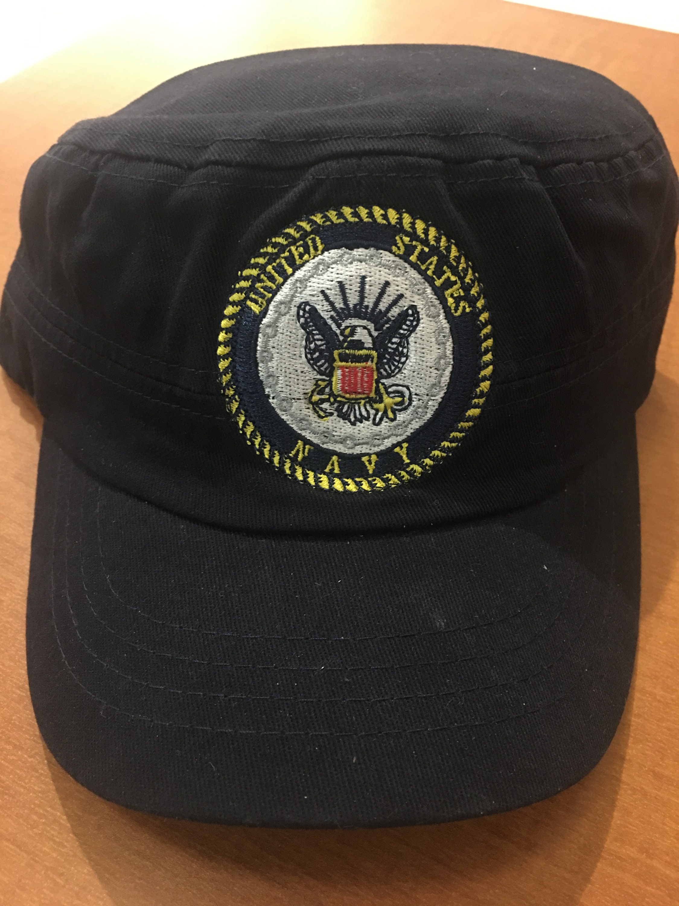 Custom Navy Ship Hats
