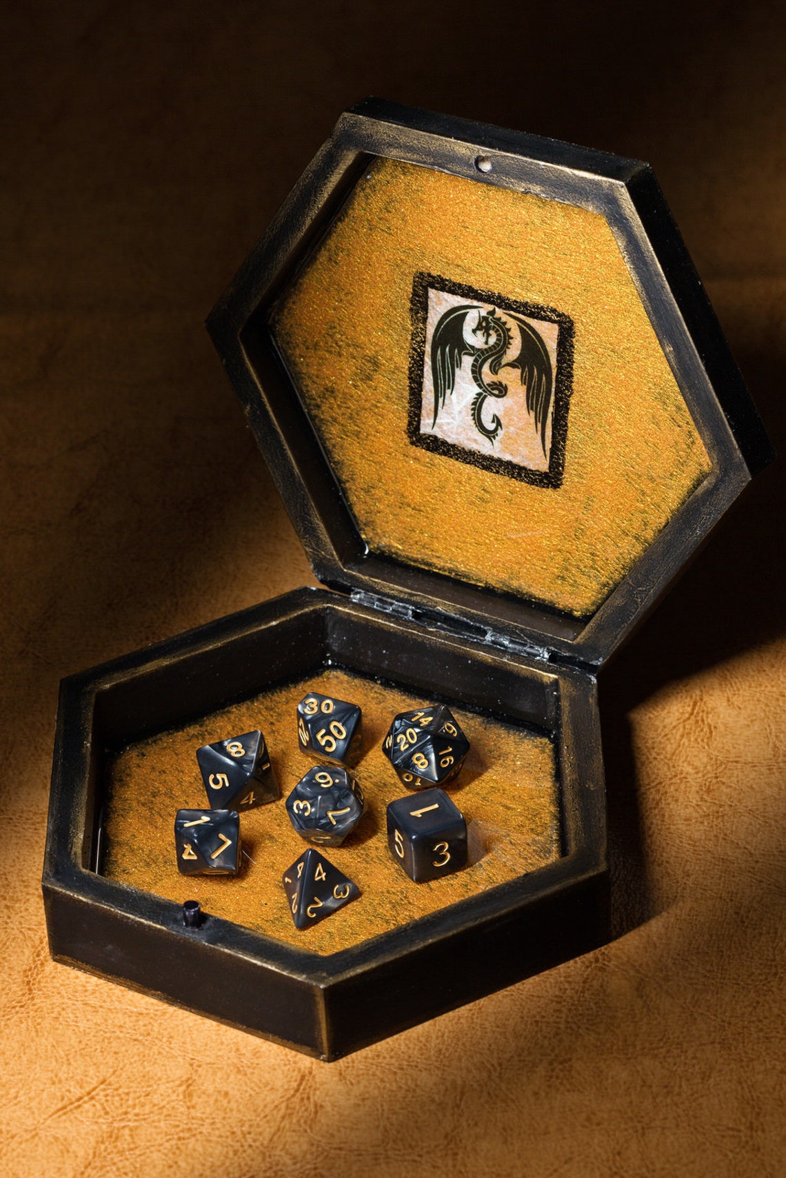 DnD Box Dungeons And Dragons DnD Dice Tray Dnd Dice Box | Etsy