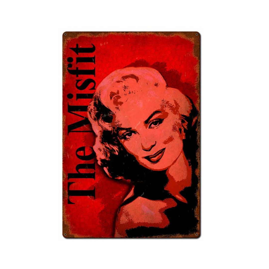 The Misfit Metal Sign 24 X 36 Inches - Etsy