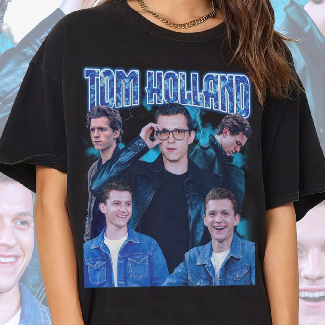 Tom Holland Vintage T Shirt Tom Holland Graphic Tees Tom Etsy Australia