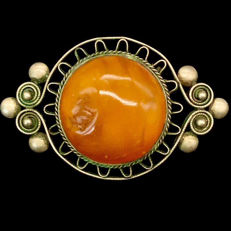 Amber Pin - Etsy