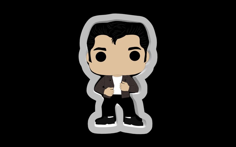 Danny Zuko Cookie Cutter - Etsy