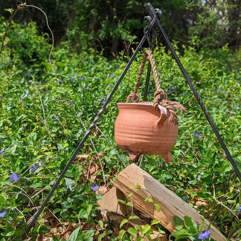Wrought Iron Campfire Tripod - Etsy